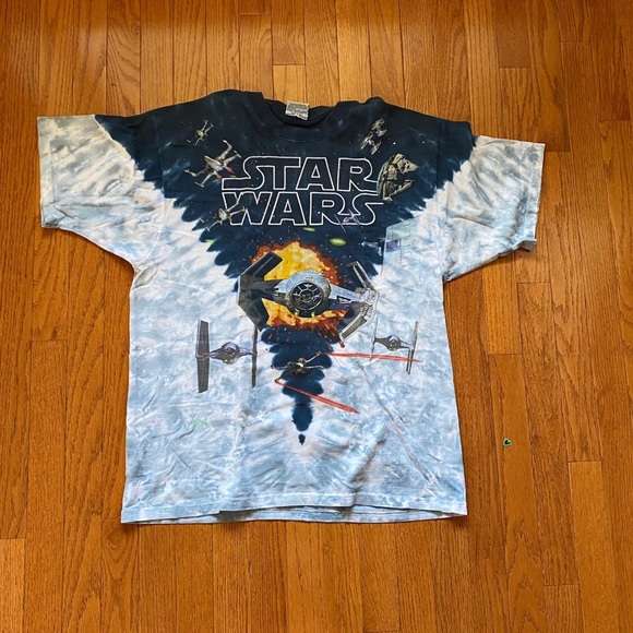 Liquid Blue | Shirts | Vintage Liquid Blue Star Wars T Shirt Darth ...